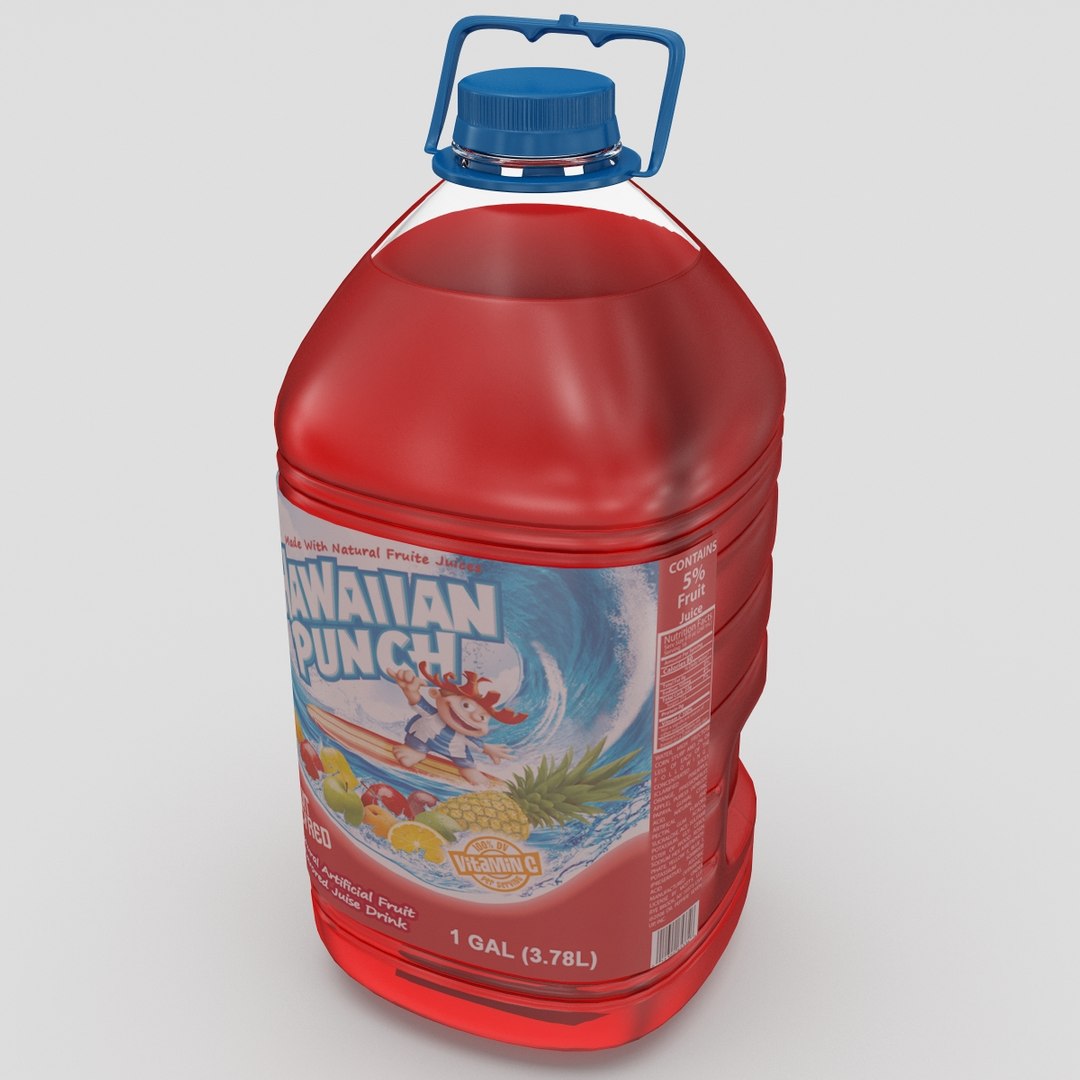 Hawaiian Punch Bottle
