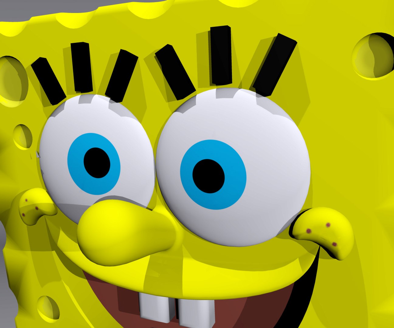 spongebob squarepants 3d max