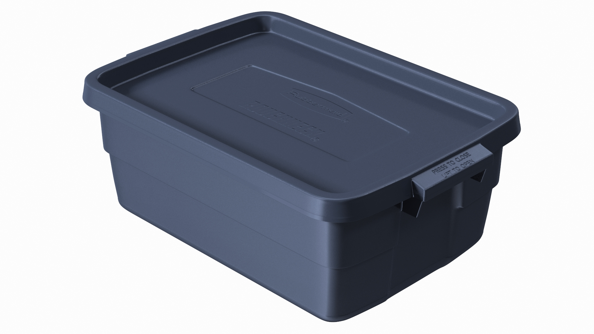 Rubbermaid Roughneck Stackable Storage Bin 10 Gallon 3D - TurboSquid ...