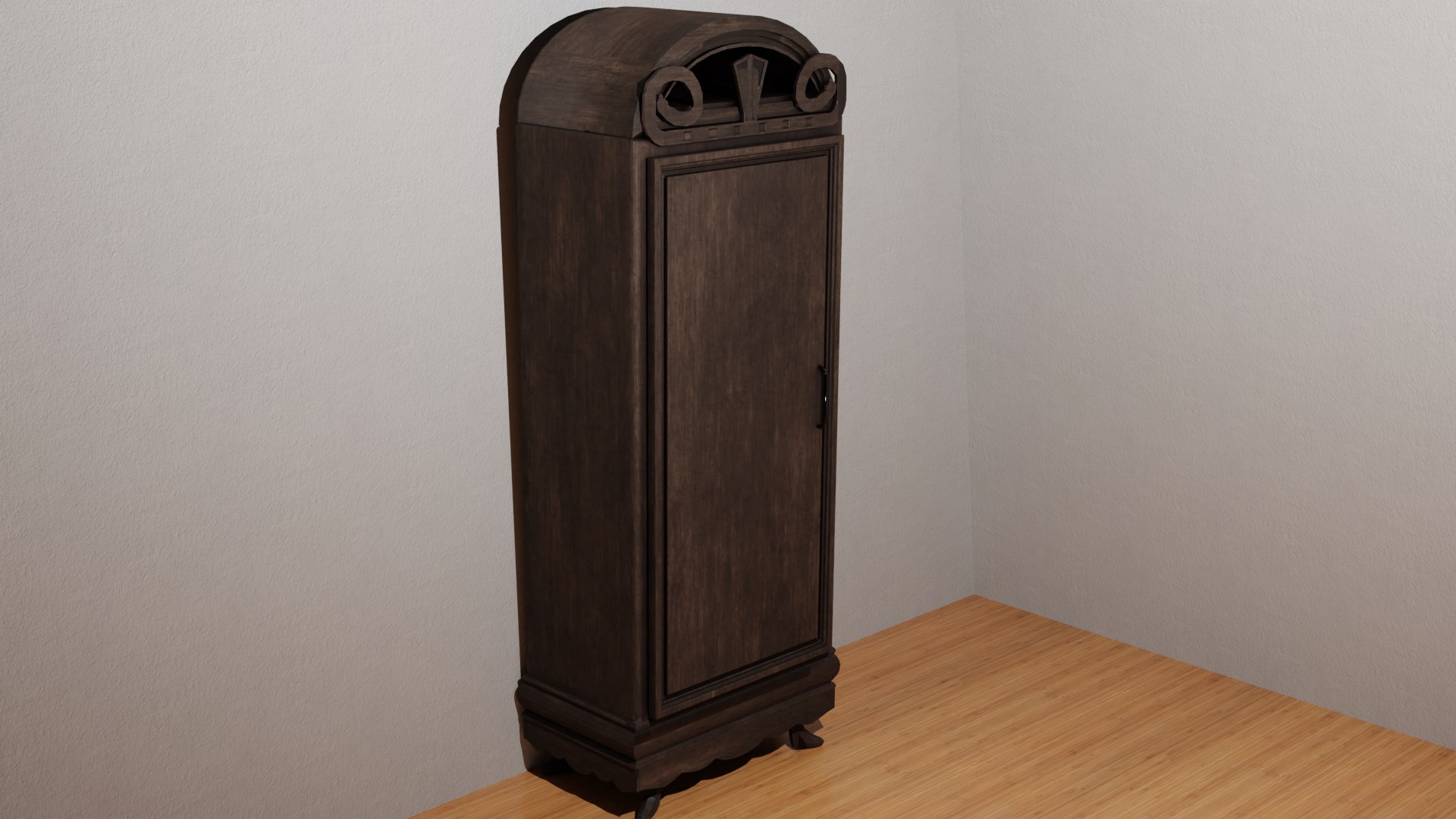 Wardrobe Small 3D Model - TurboSquid 2135998