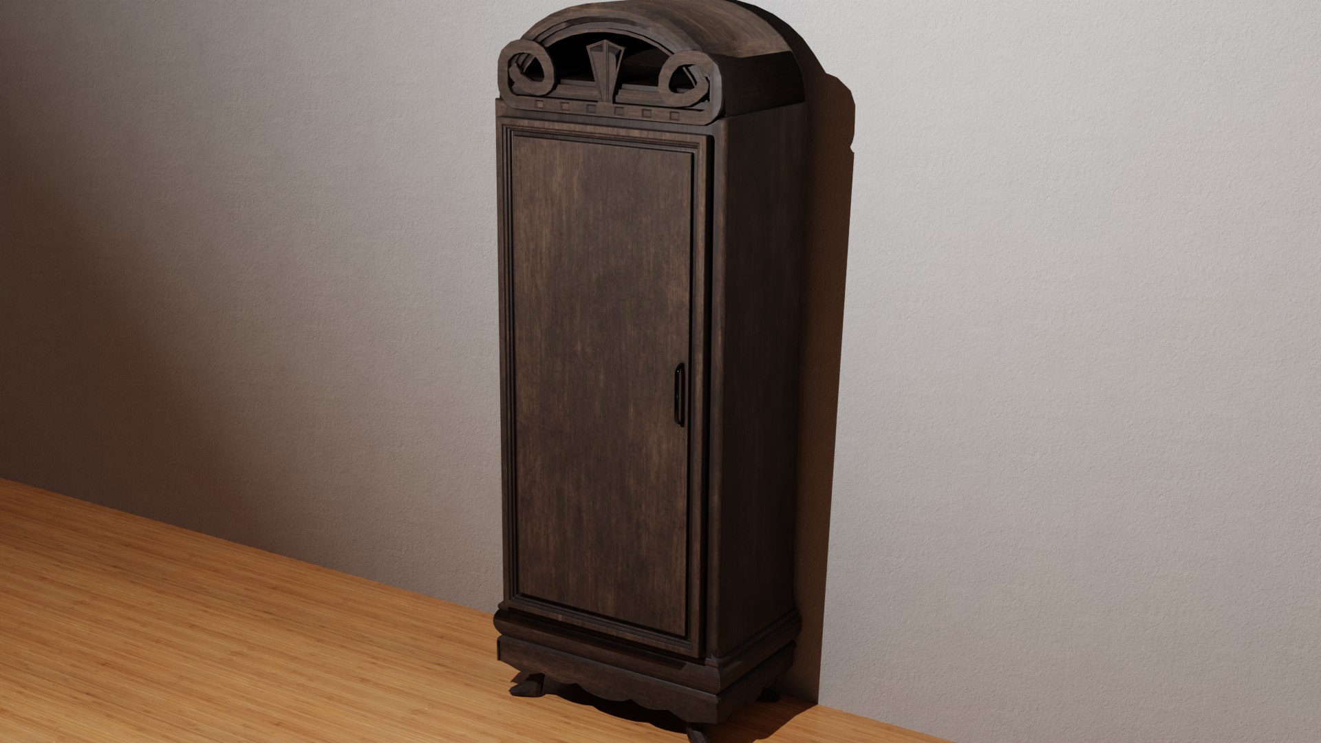 Wardrobe Small 3D Model - TurboSquid 2135998