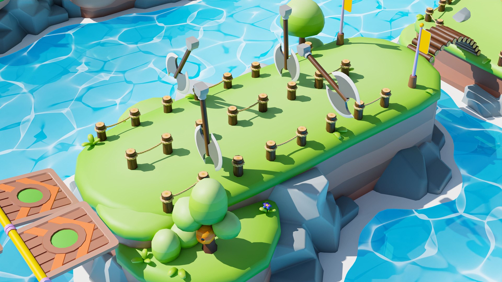 Platformer 1 3D model - TurboSquid 2143252