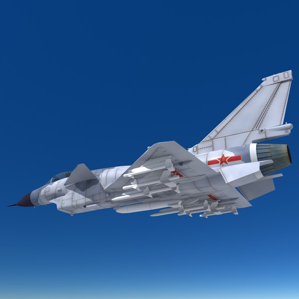 chengdu j-10 china fighter aircraft 3d c4d