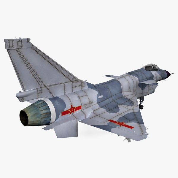 chengdu j-10 china fighter aircraft 3d c4d