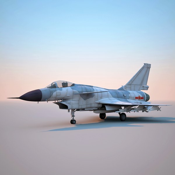 chengdu j-10 china fighter aircraft 3d c4d