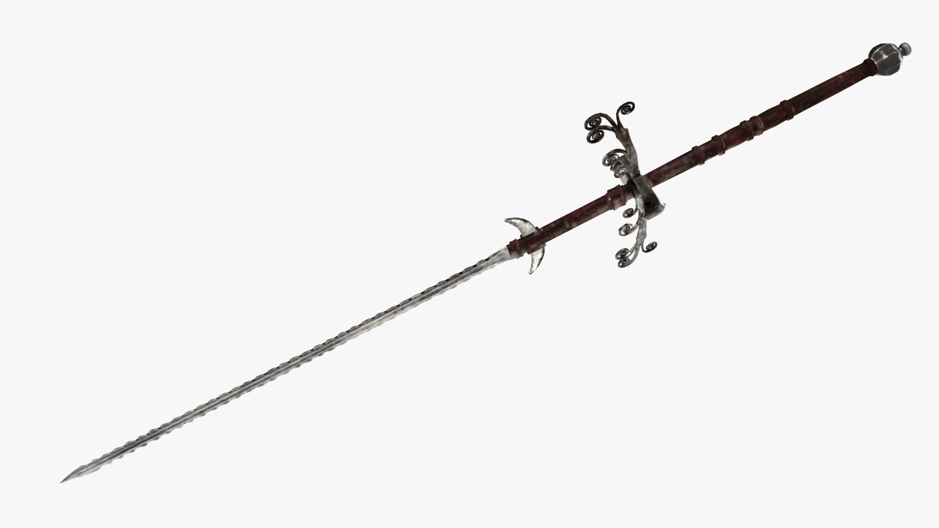 Sword Flamberge 3D Model - TurboSquid 1685145