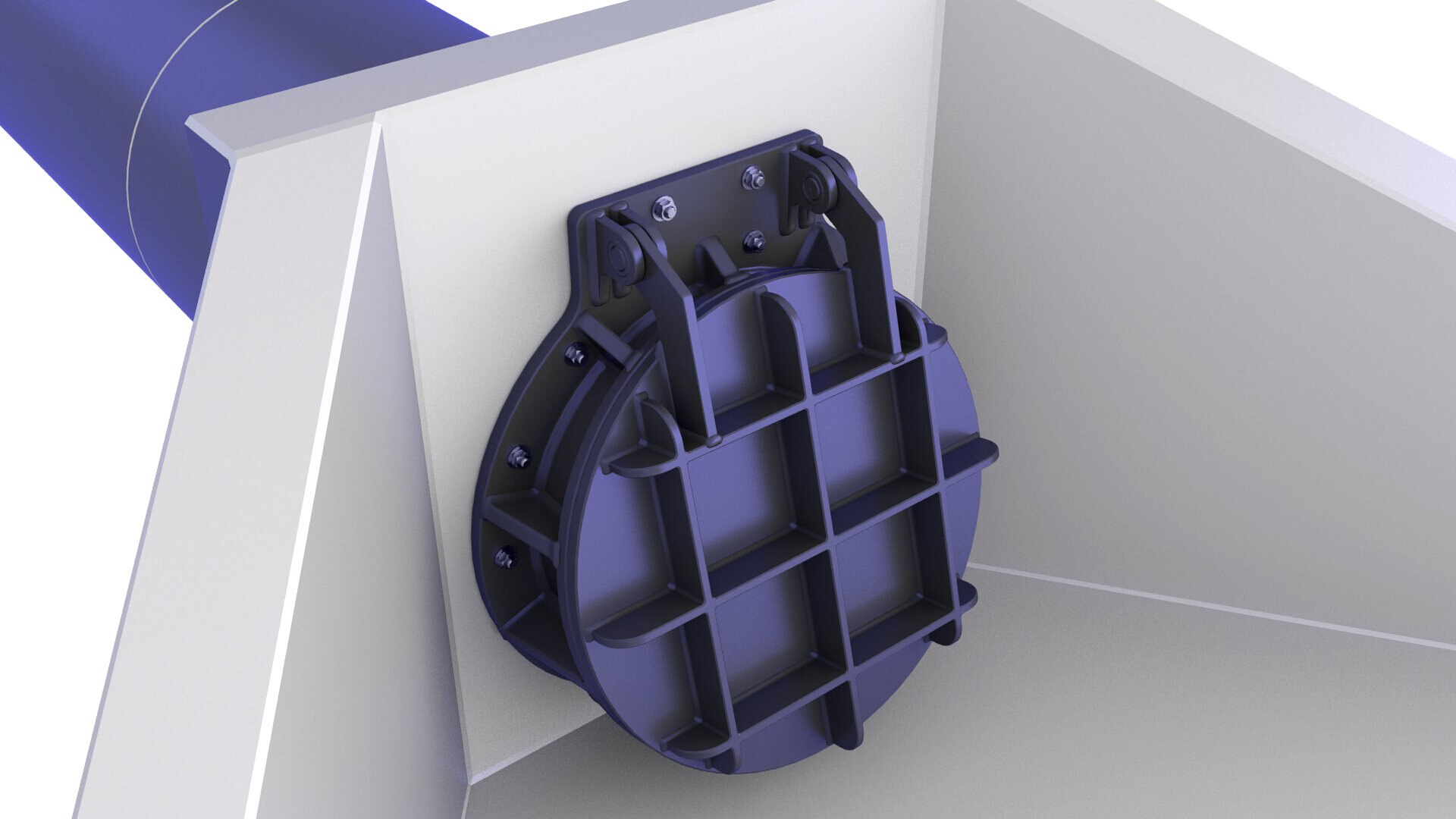 Concrete Sewer Storm Outlet Flap Valve 14 3D Model - TurboSquid 1979963