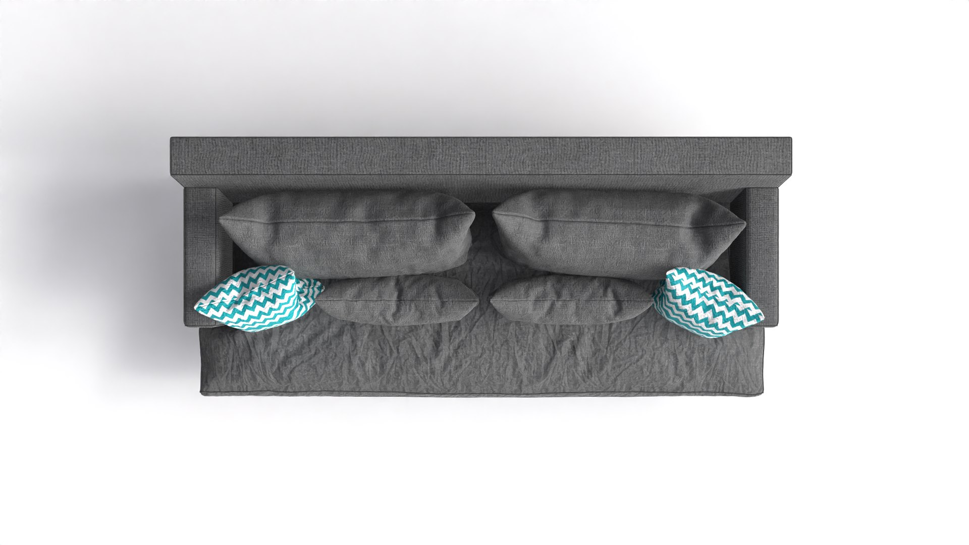 High Poly And Low Poly Couch -Sofa ArchViz And Game Ready Asset 3D ...