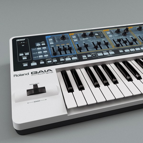 3d synth roland sh01