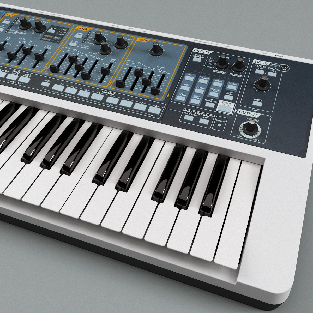 3d synth roland sh01