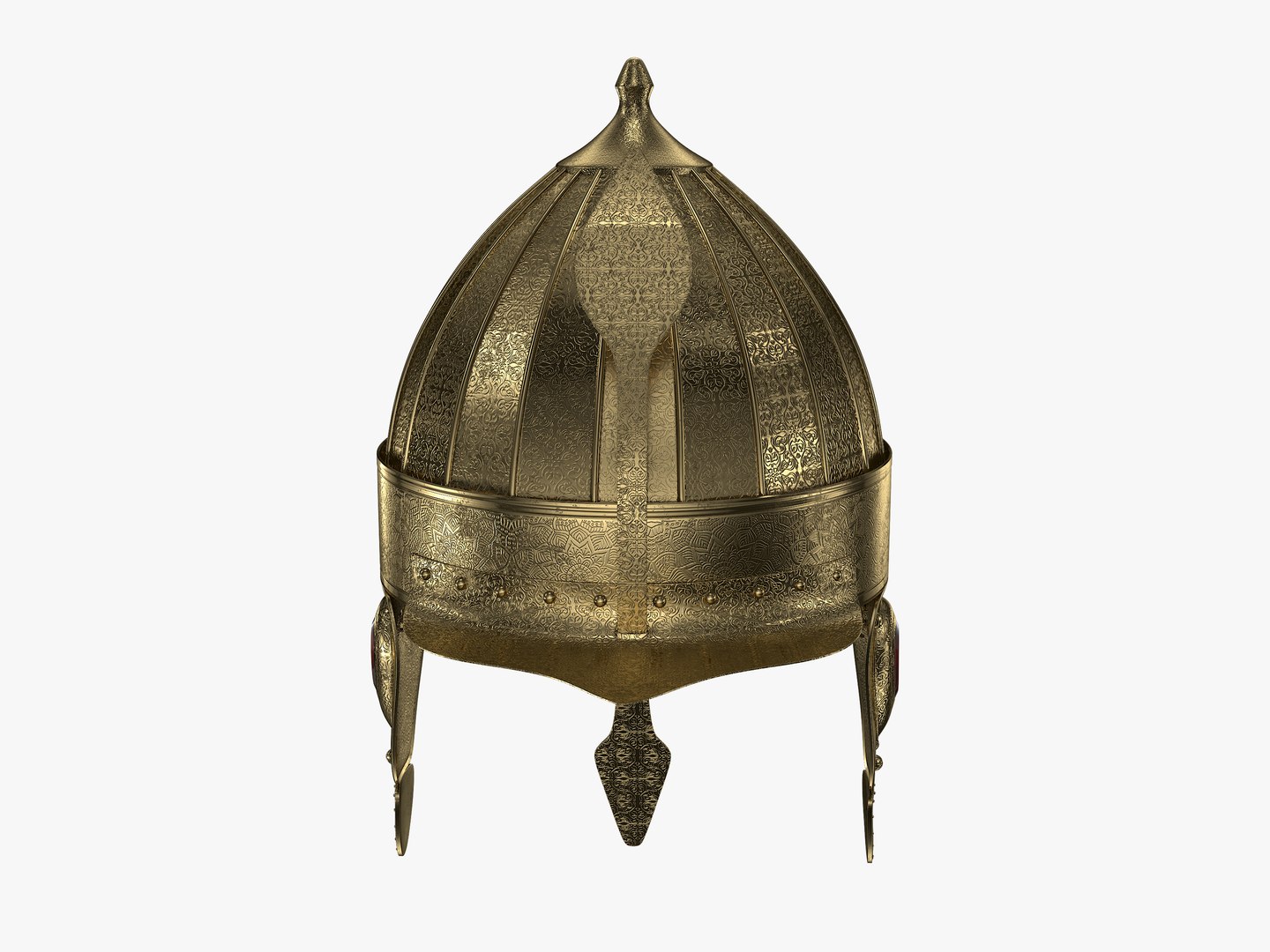 Ottoman Helmet 3d Max