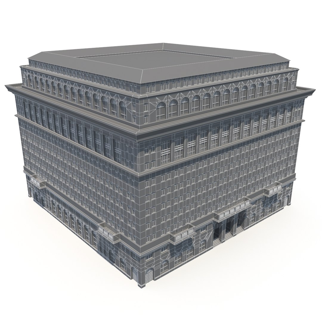 Skyscraper Building Condo 3D Model - TurboSquid 1544051