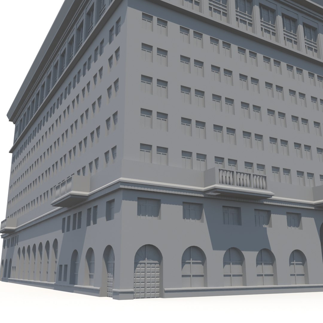 Skyscraper Building Condo 3D Model - TurboSquid 1544051