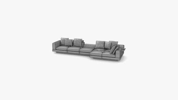 modelo 3d Sofá Minotti Connery - TurboSquid 2131847
