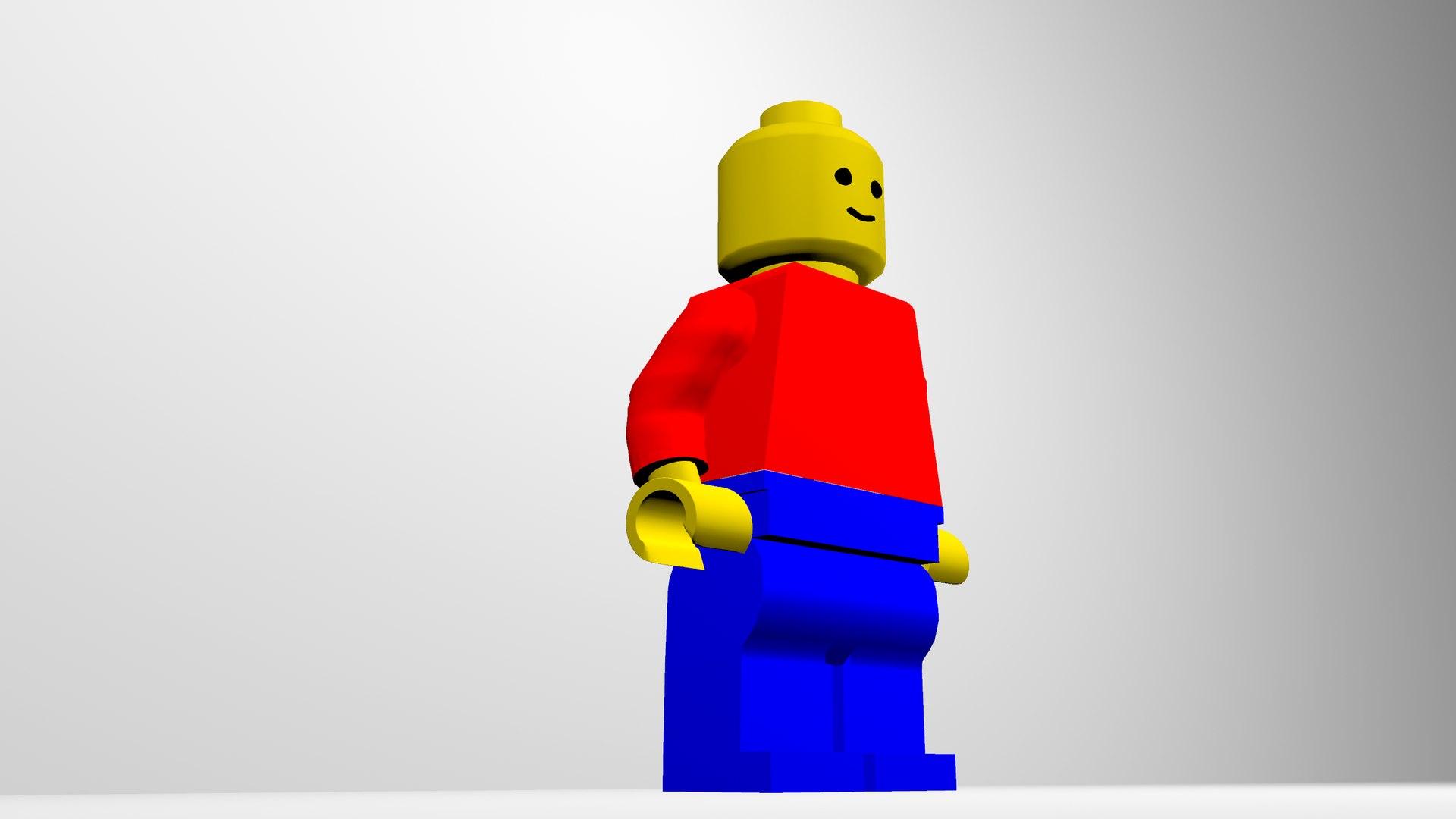 3d Lego Man