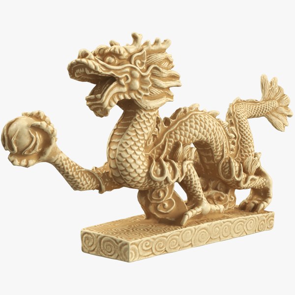 Statuette indian bone dragon 3D model - TurboSquid 1434166
