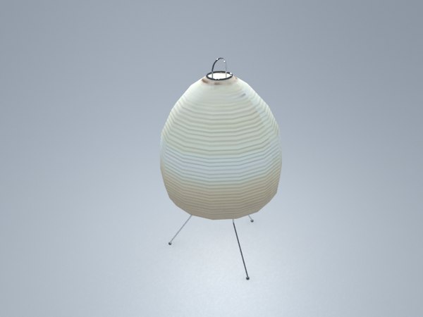 akari lamp 3d model