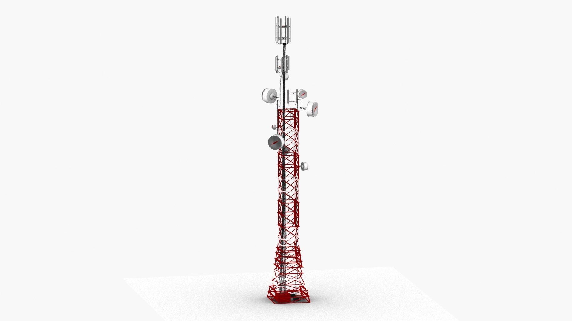 3D Model Cell Phone Tower - TurboSquid 1777346