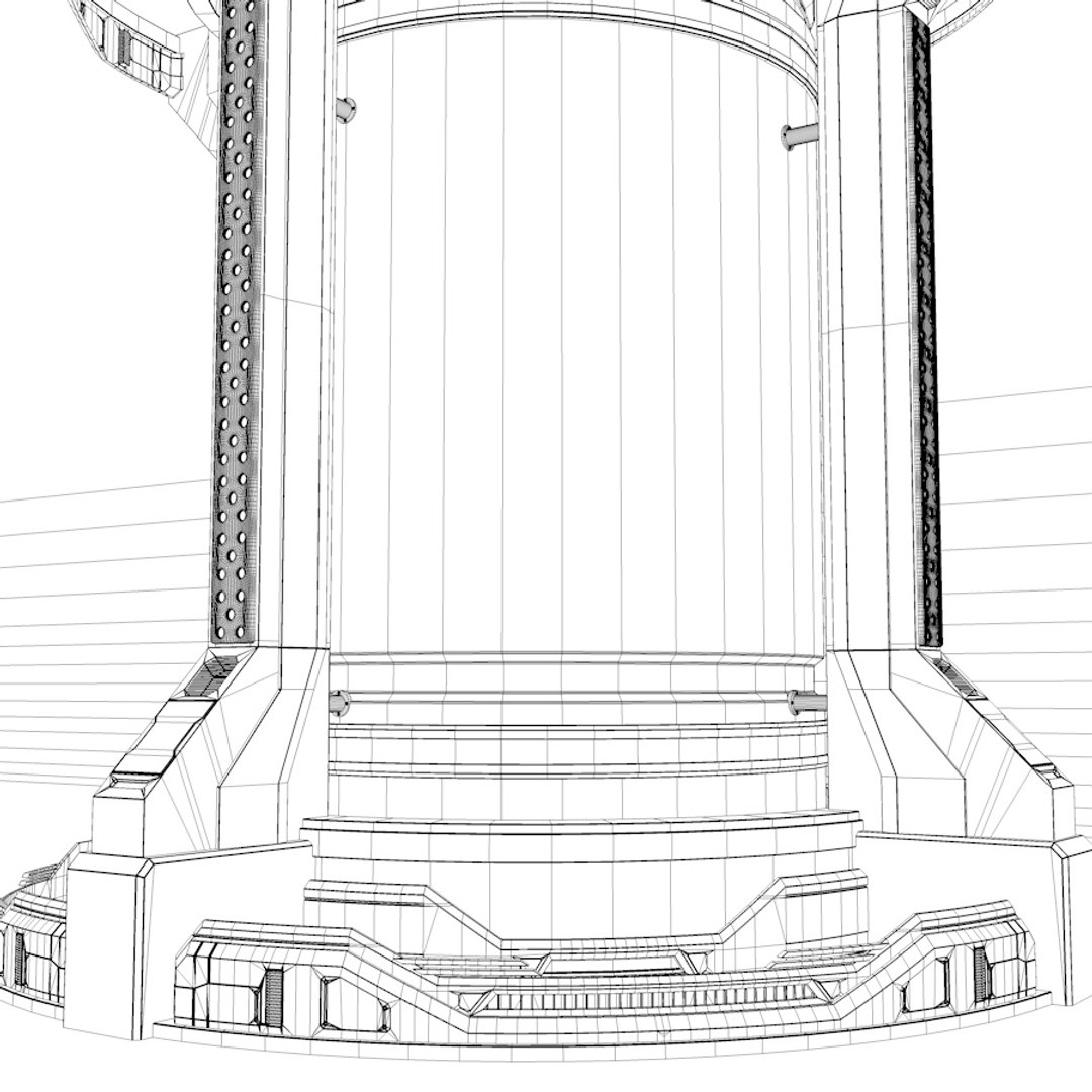 3D Scifi Incubator Alien - TurboSquid 1371053