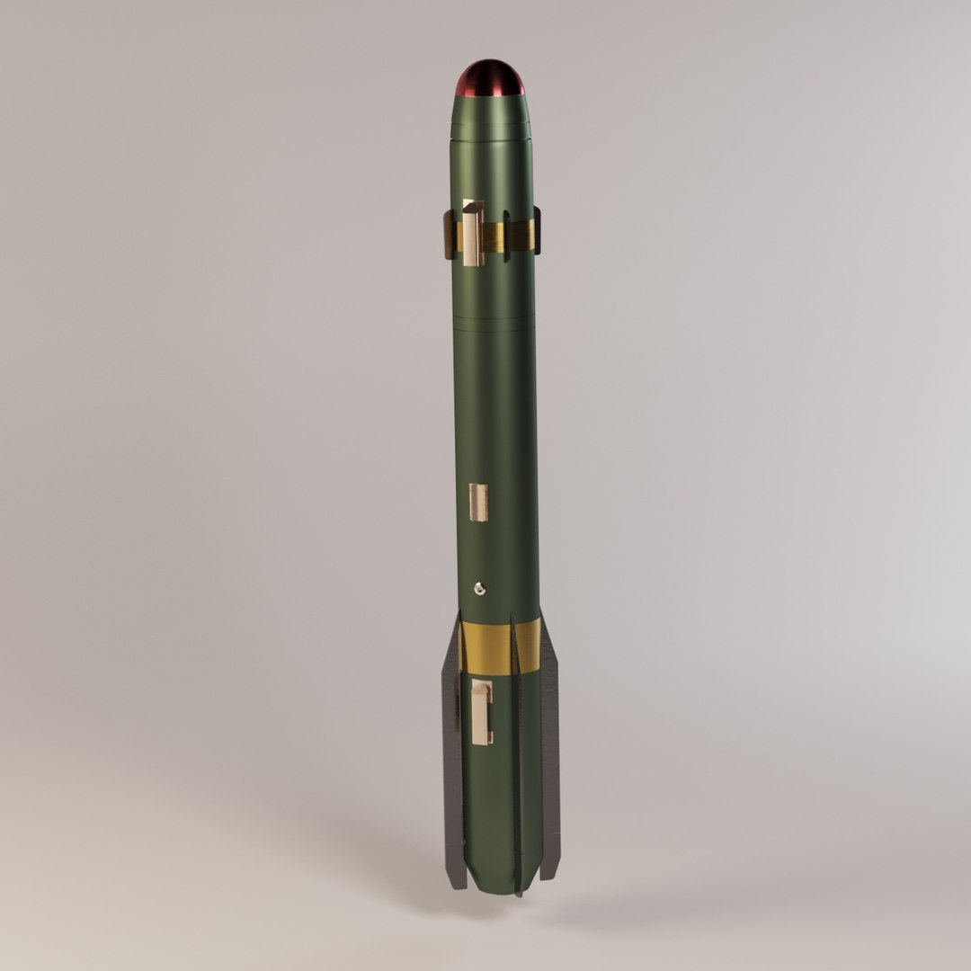 Agm-114 Hellfire 3D Model - TurboSquid 1293326