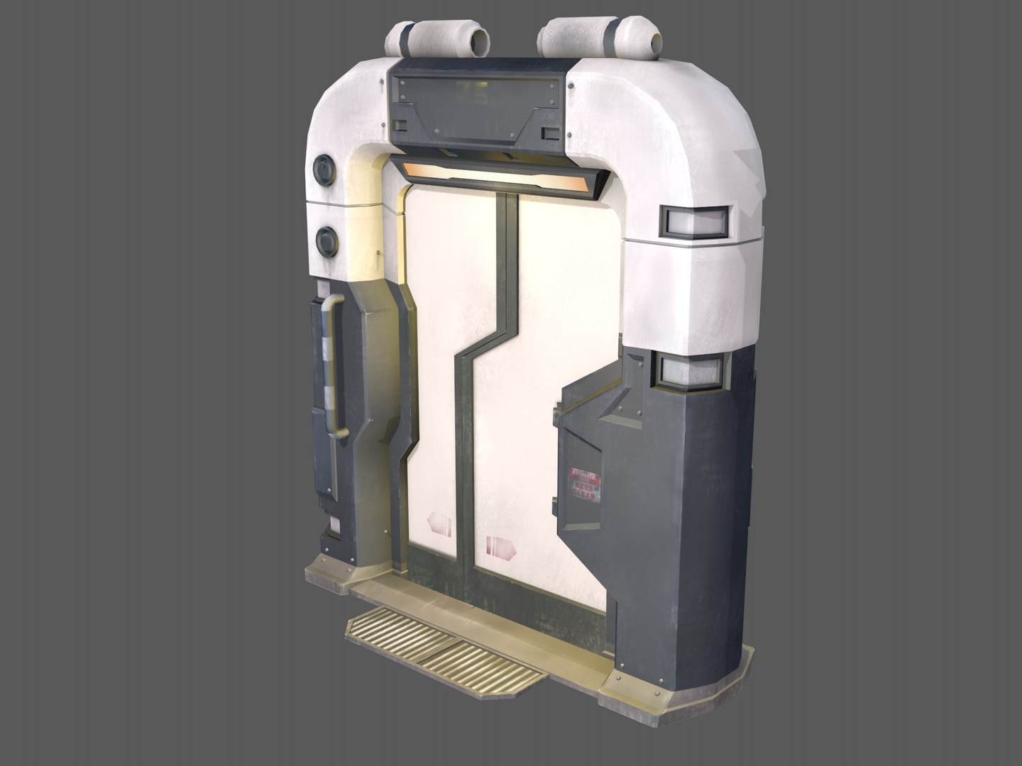 Automatic Door Model - TurboSquid 1487828
