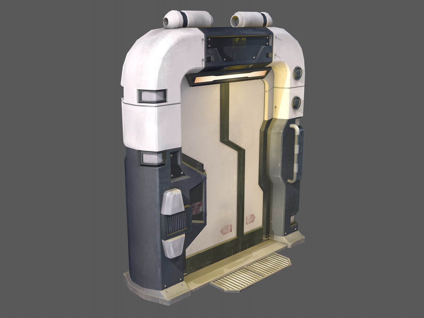 Automatic Door Model - TurboSquid 1487828