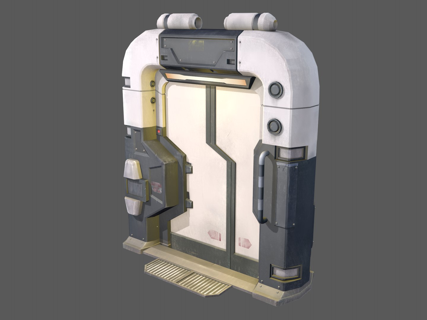 Automatic Door Model - TurboSquid 1487828