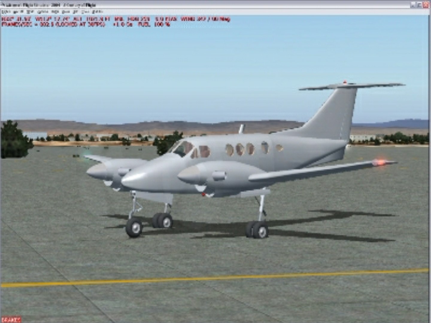 Beechcraft F90 Gmax 3d Max