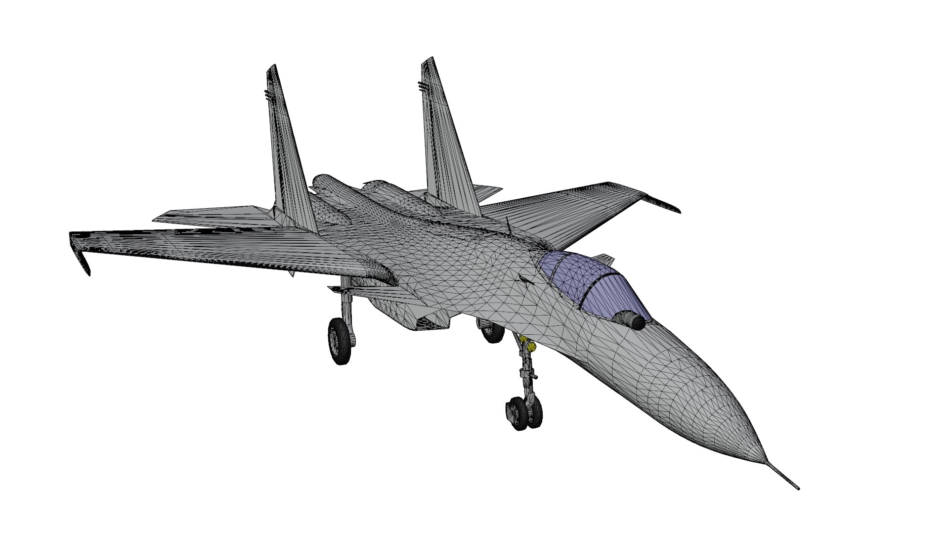 3D Sukhoi Su-37 Flanker - TurboSquid 2328825