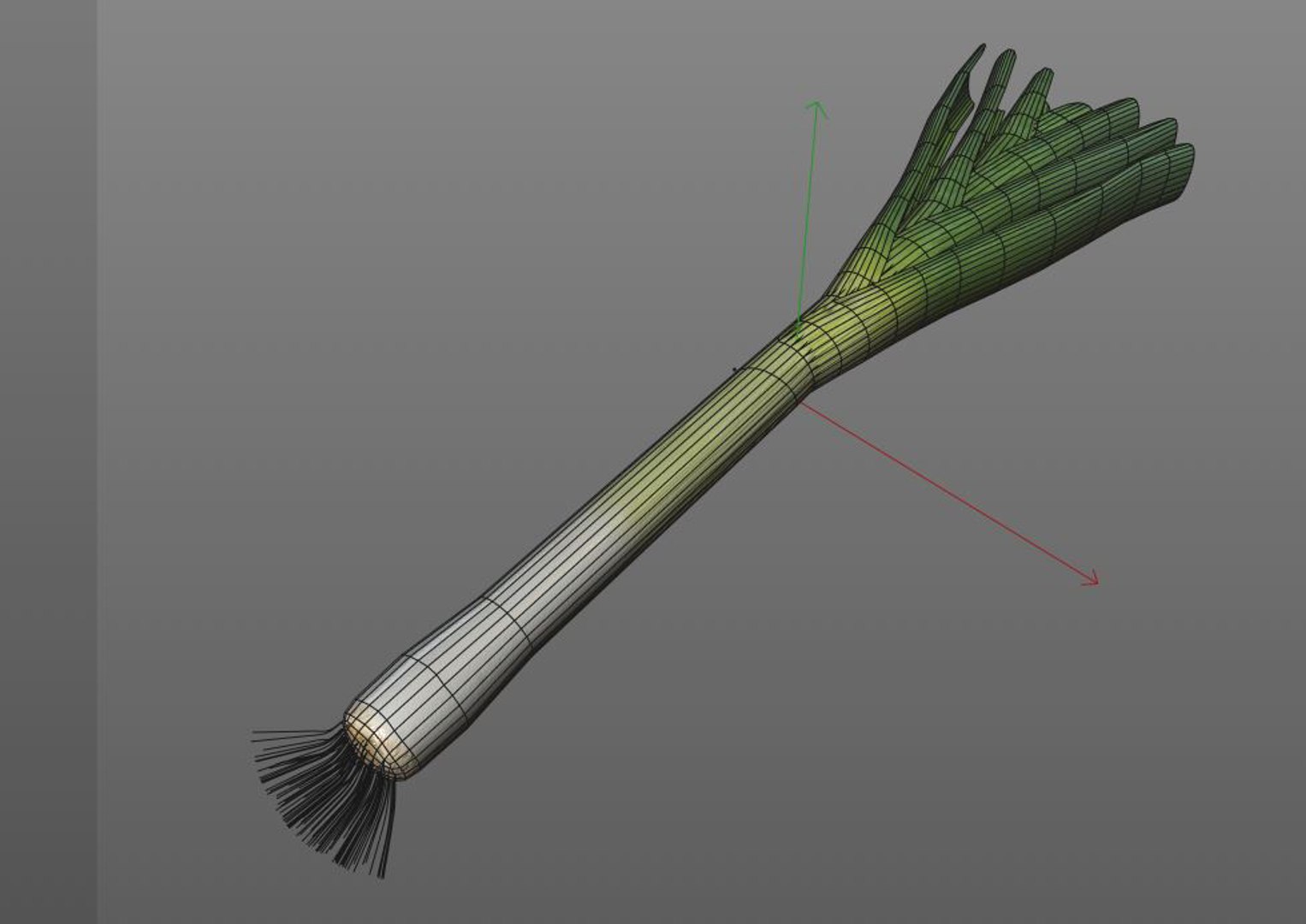 3D Leeks - TurboSquid 1544539