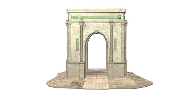 3D roman building - model - TurboSquid 1623217