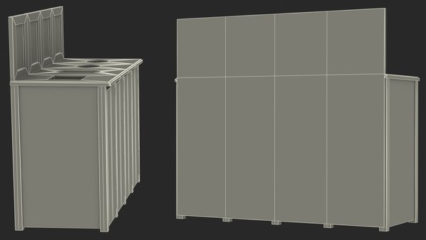 3D Sort Recycling Bins Multicolor model - TurboSquid 1823686