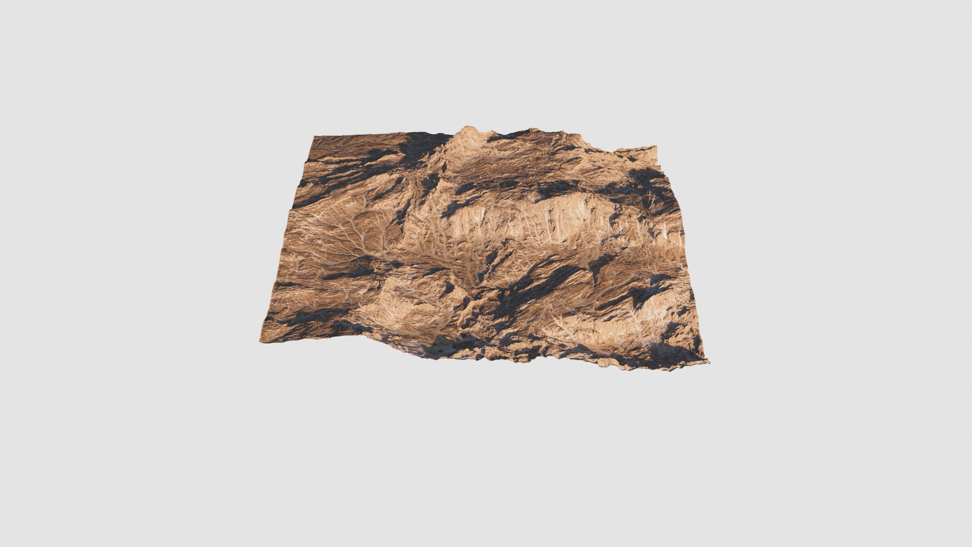 Rocky terrain 3D model - TurboSquid 2160565