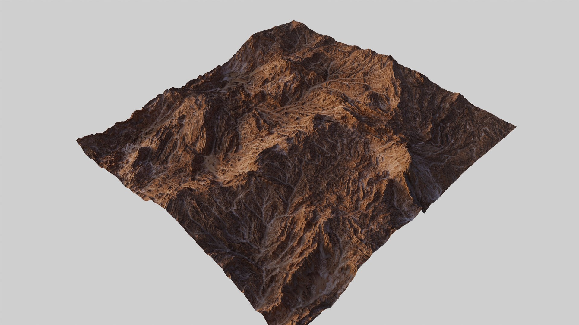 Rocky terrain 3D model - TurboSquid 2160565