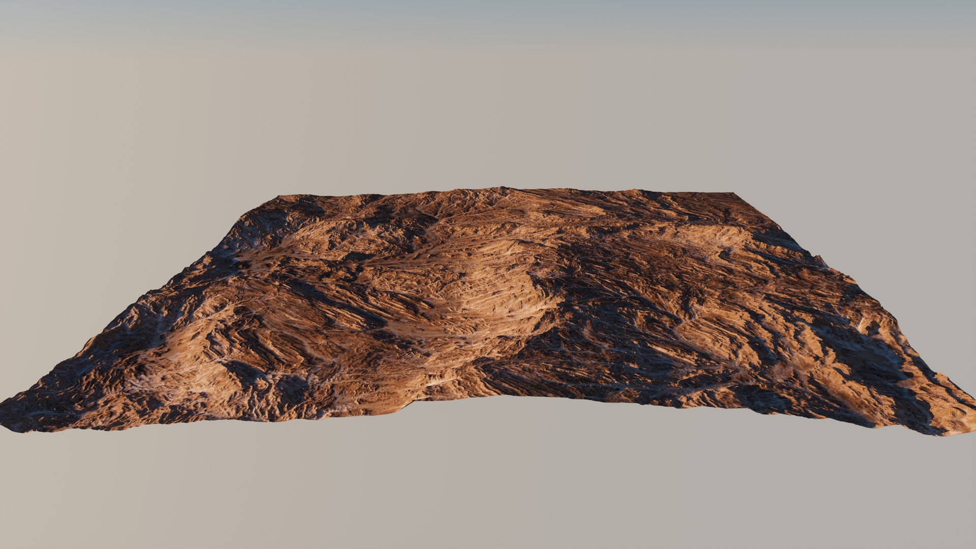 Rocky terrain 3D model - TurboSquid 2160565