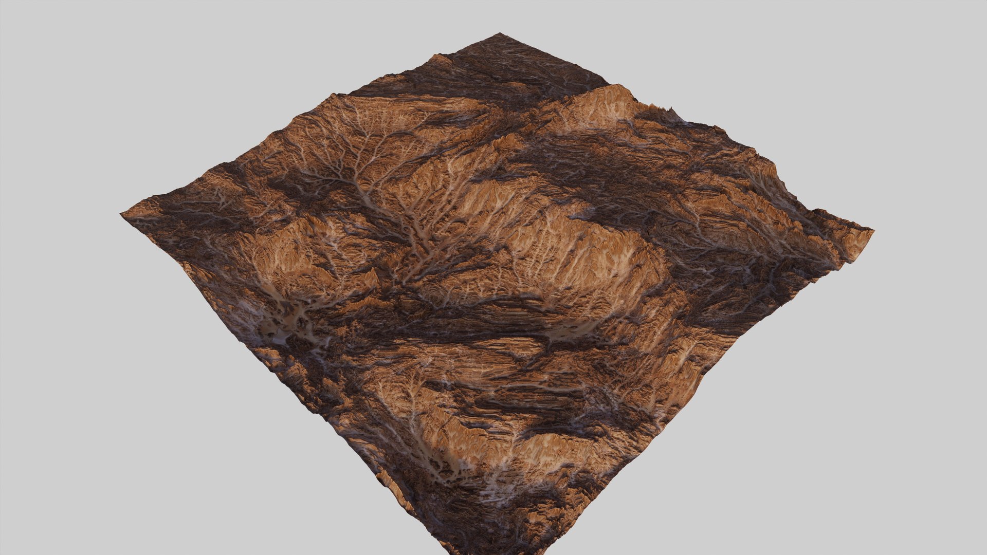 Rocky terrain 3D model - TurboSquid 2160565