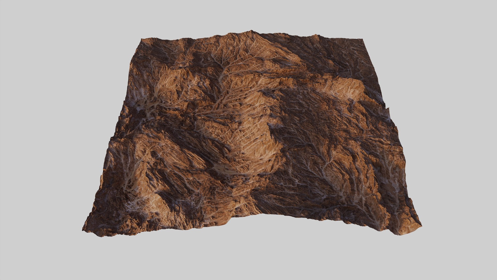 Rocky terrain 3D model - TurboSquid 2160565