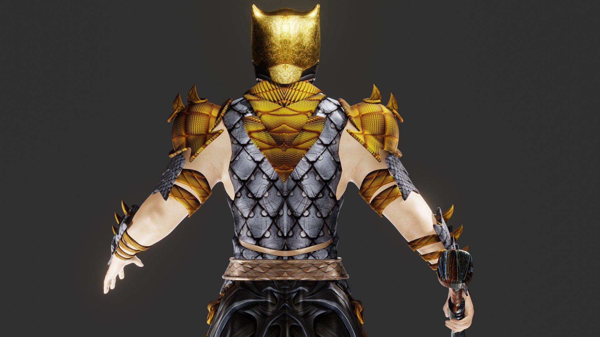 3D Gaming Character Model - TurboSquid 1694391