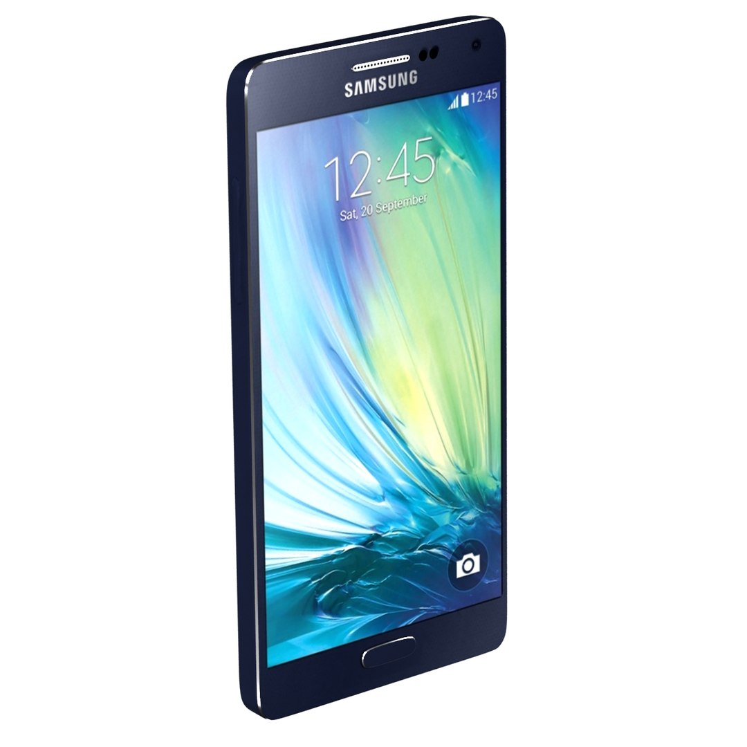 3d Samsung Galaxy Midnight Black Model