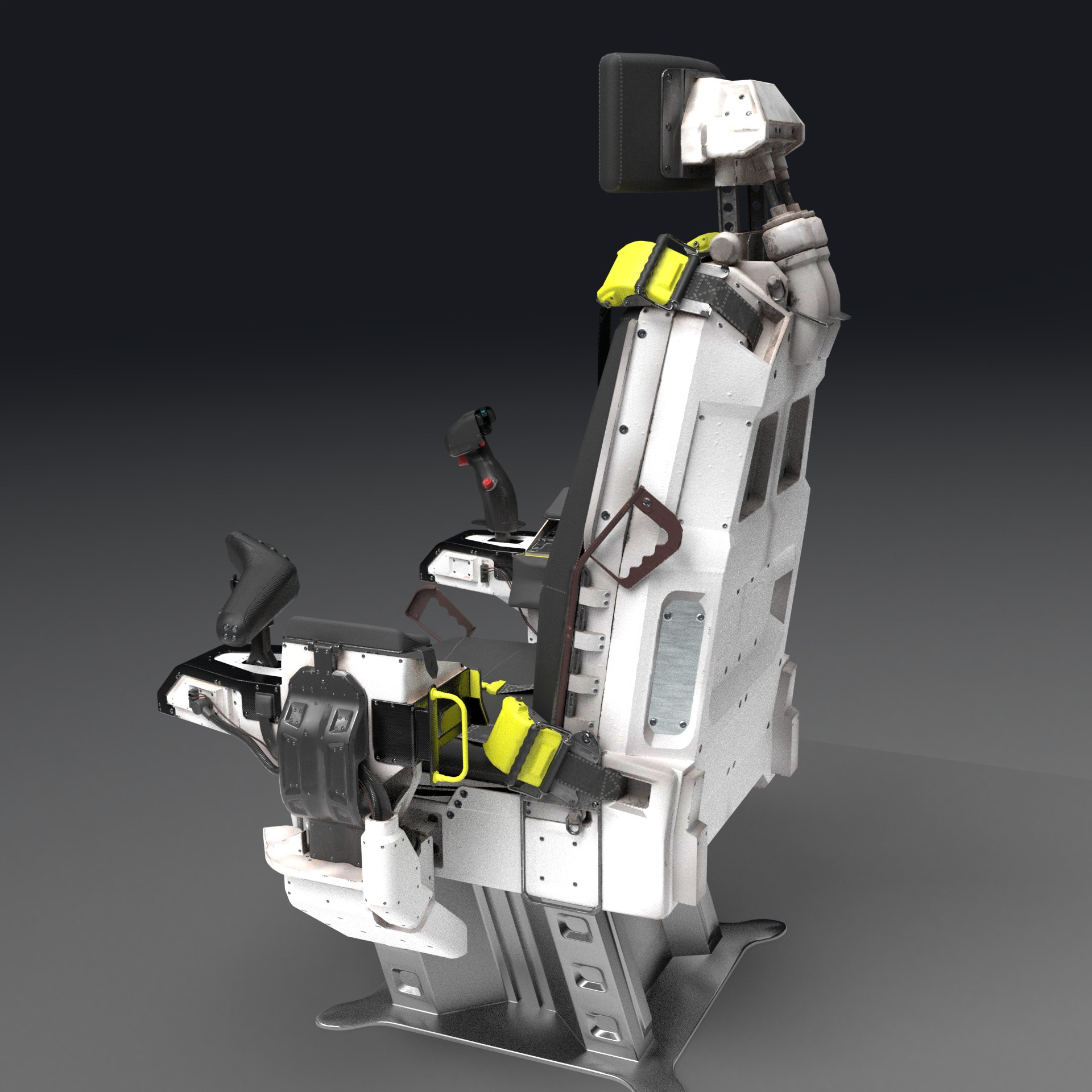 3D Spacecraft Pilot Seat - TurboSquid 1729914