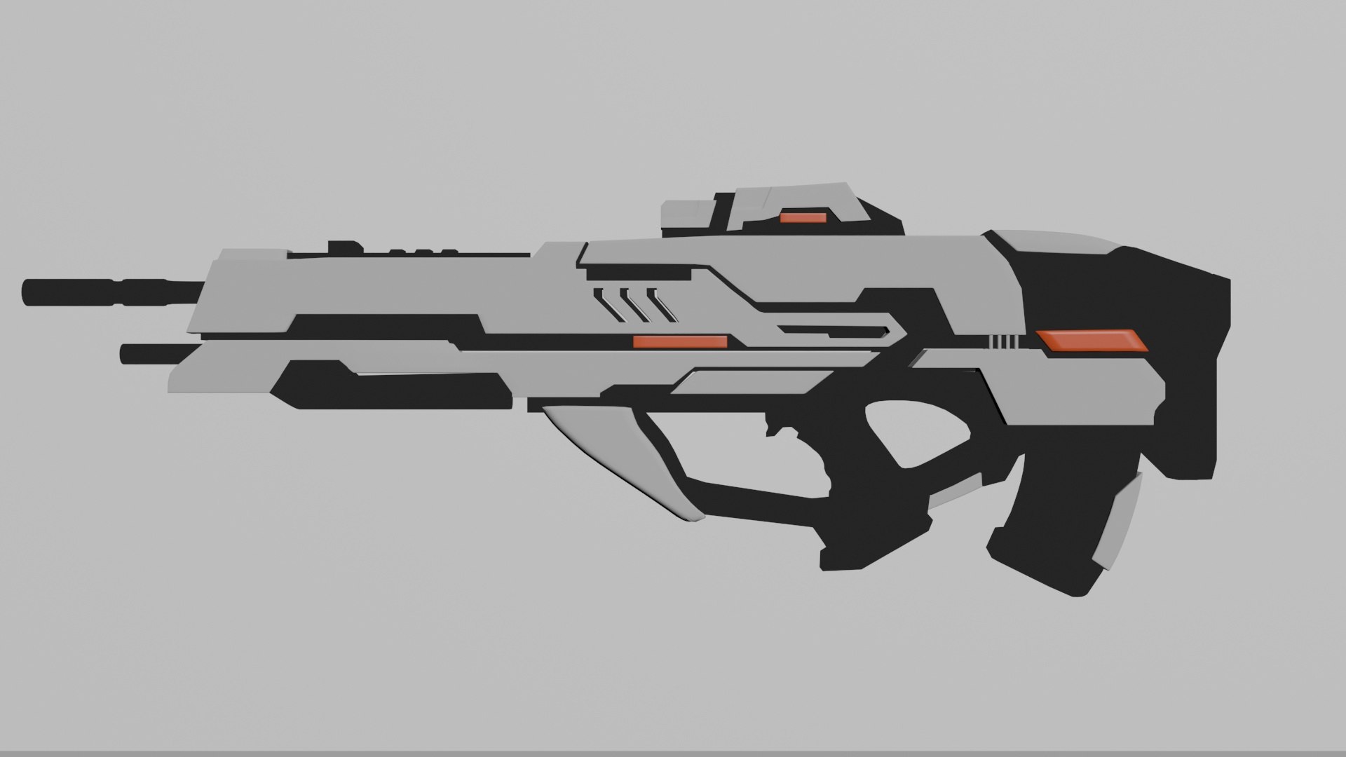 SCI-FI GUN 3D Model - TurboSquid 2105909