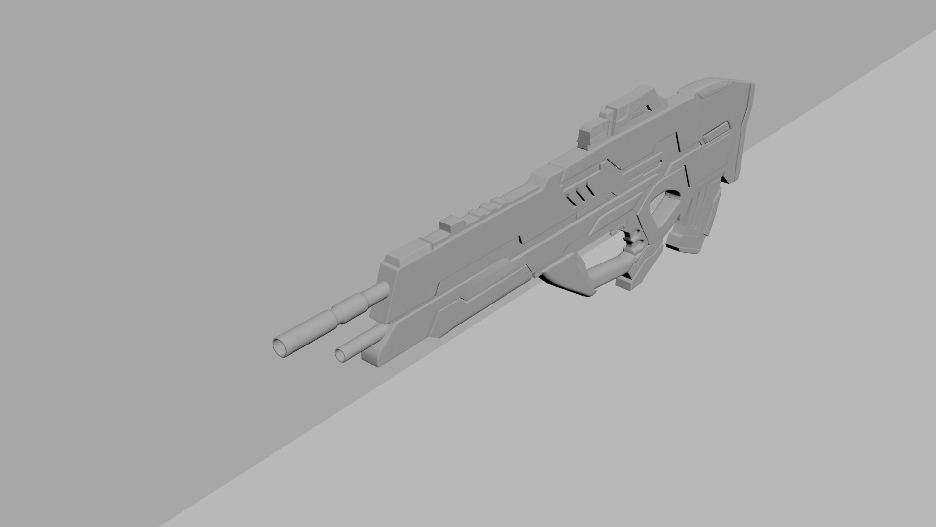 SCI-FI GUN 3D Model - TurboSquid 2105909