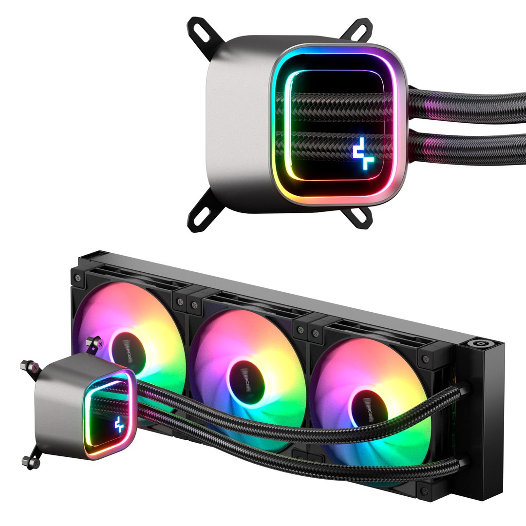 Deepcool LS520 And LS720 3D Model - TurboSquid 2219864