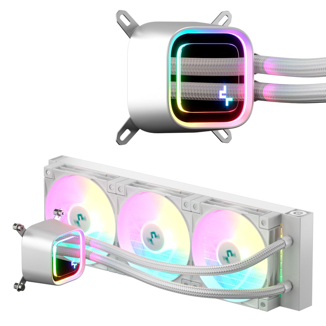 Deepcool LS520 And LS720 3D Model - TurboSquid 2219864