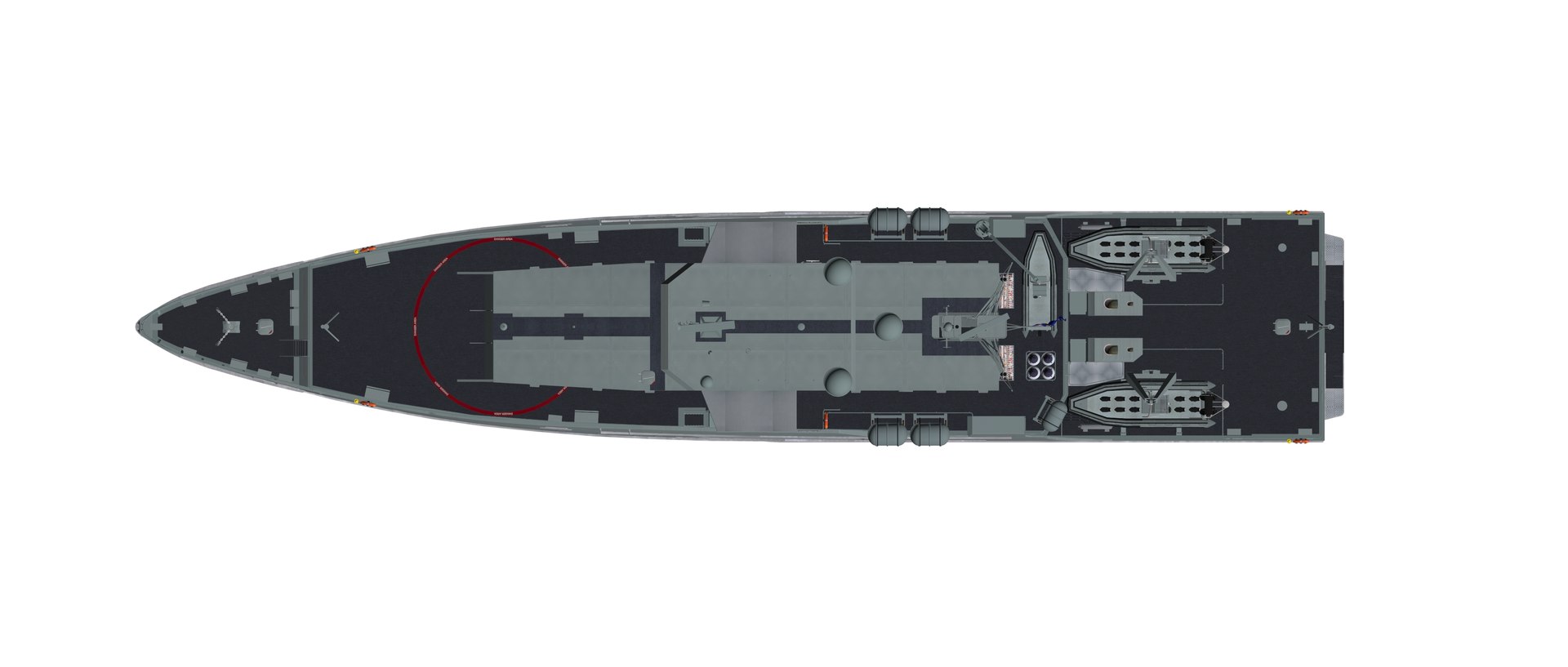 Evolved Cape Class Patrol Boat - ADV Capte Otway 3D Model - TurboSquid ...