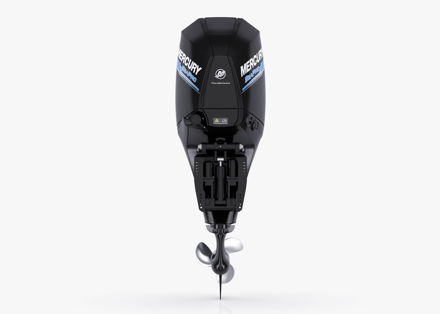3D Model Mercuty 300 Cms Outboard Motor - TurboSquid 1375372