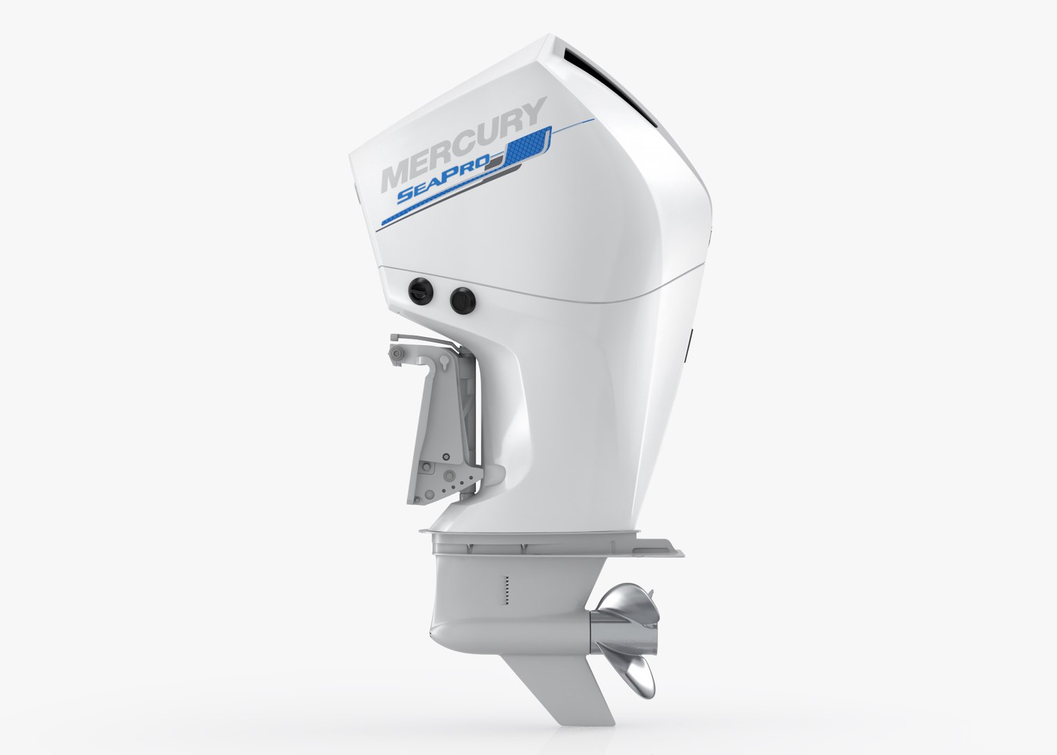 3D Model Mercuty 300 Cms Outboard Motor - TurboSquid 1375372