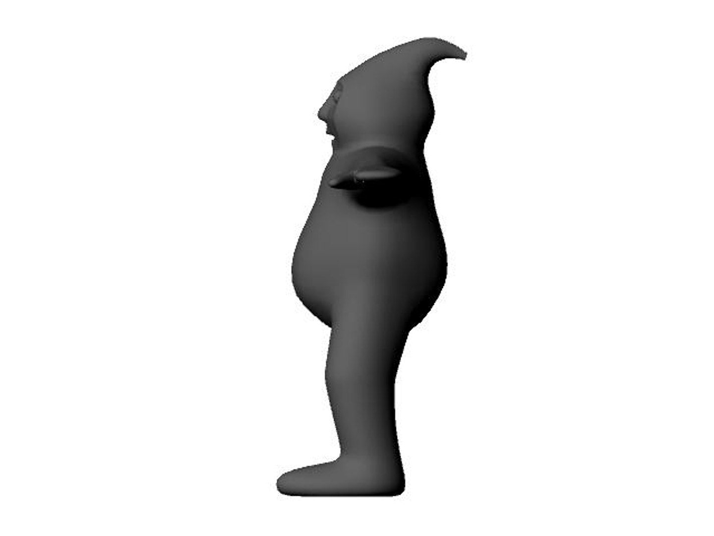 3d Model Of Alien Man