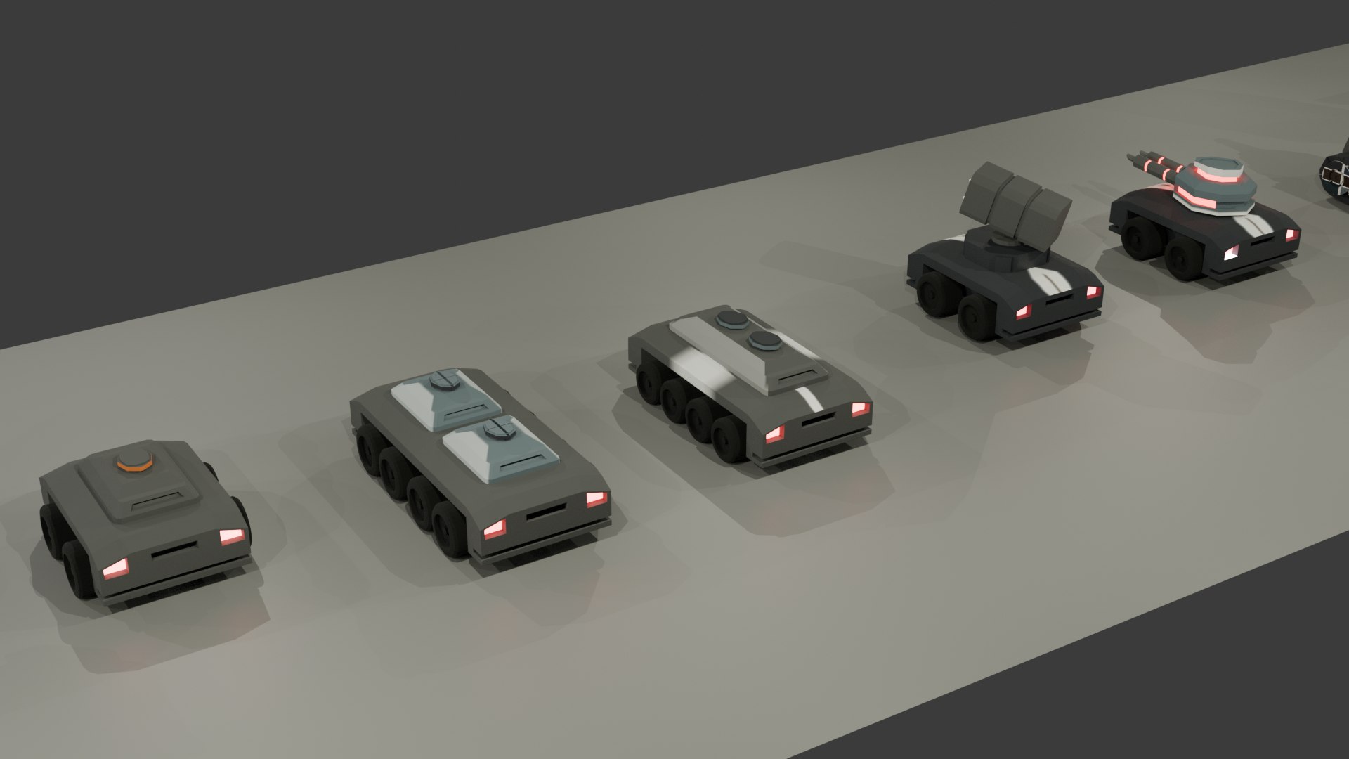 3D Low Poly Tank - TurboSquid 2248555