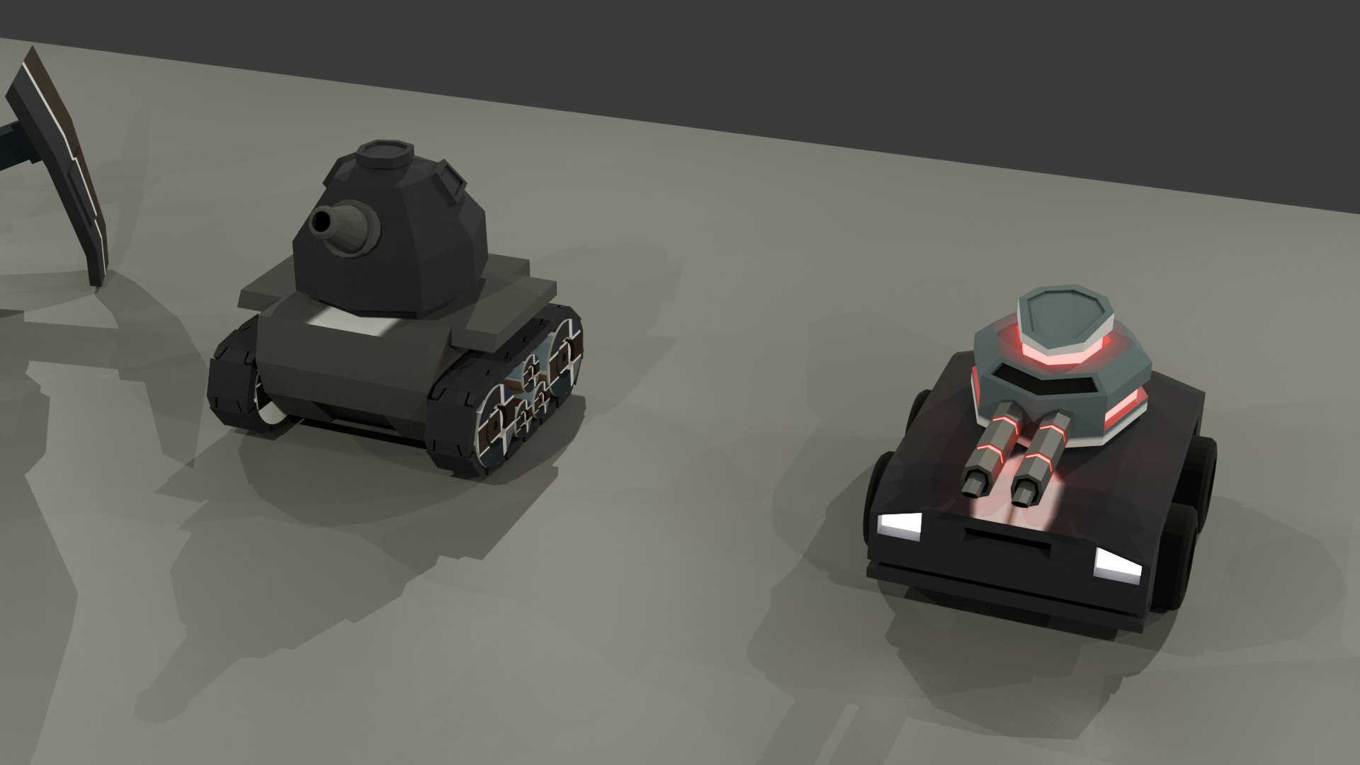 3D Low Poly Tank - TurboSquid 2248555
